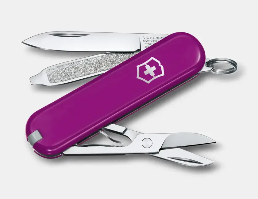 VICTORINOX Classic Džepni nož,Tasty Grape, Ljubičasti