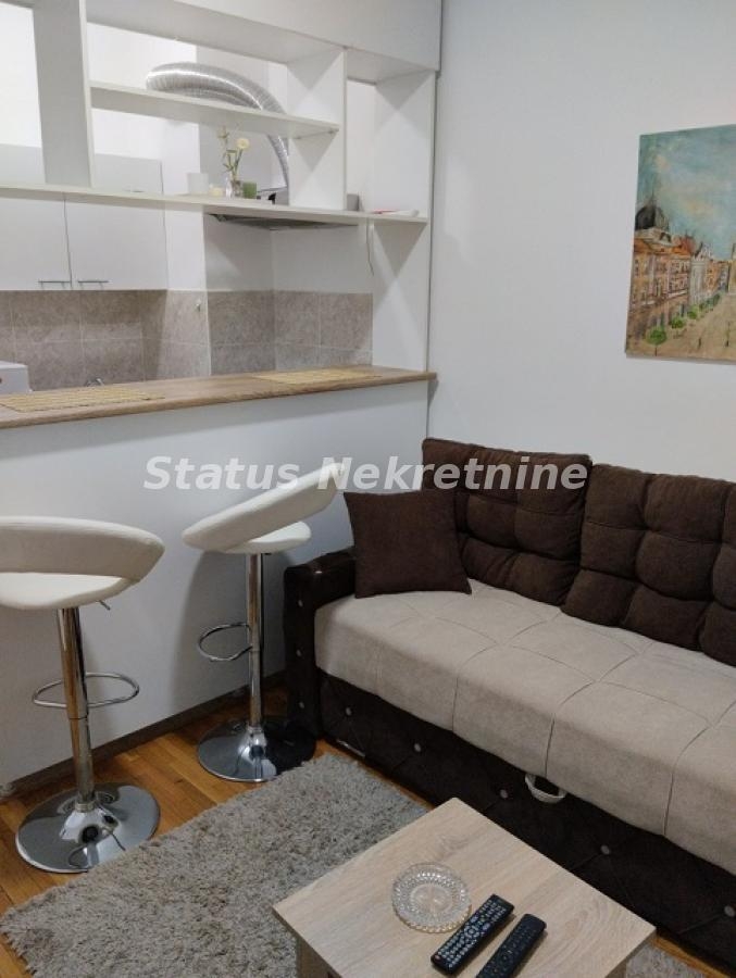 RENOVIRAN LEPO NAMEŠTEN JEDNOIPOSOBAN STAN 35M2 BLIZU STANICE 350EU