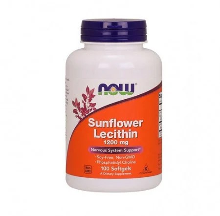 NOW Sunflower Lecithin 1200mg 100 kapsula