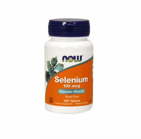 NOW Selenium 100mcg 100 tableta