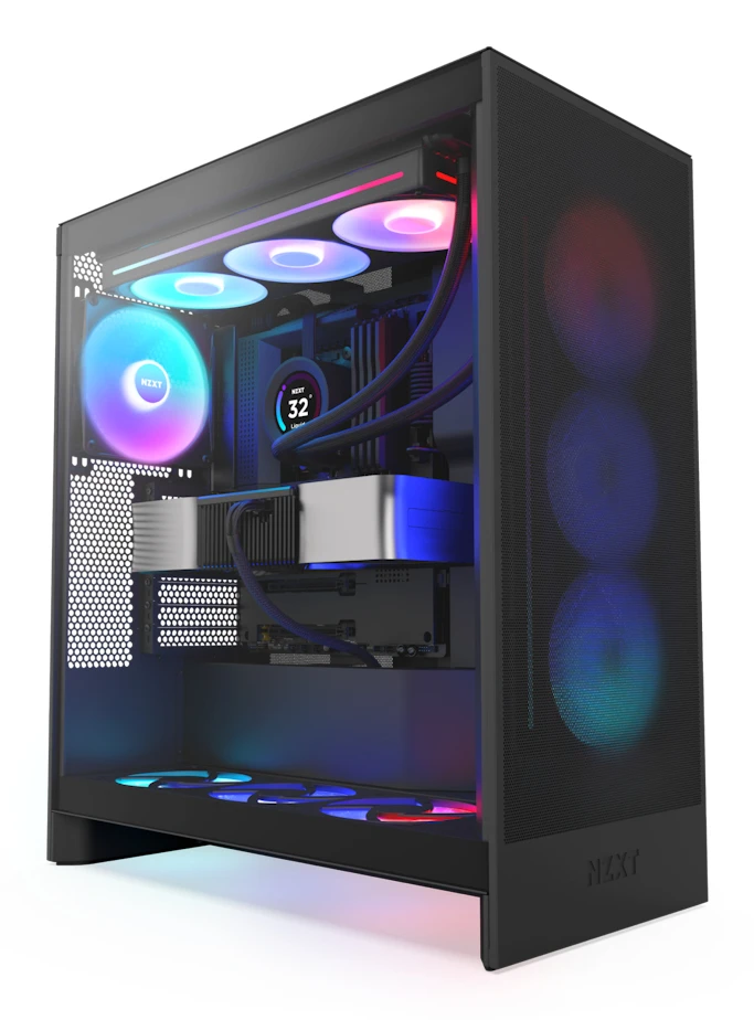 NZXT H7 (CM-H72FB-R1) Flow RGB kućište crno