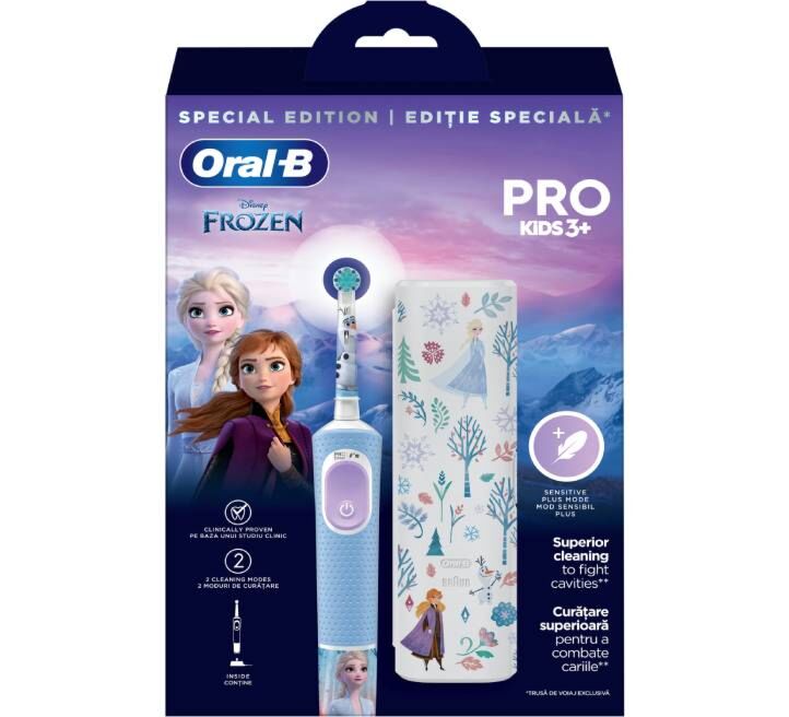 Oral B Električna četkica za zube Pro Kids 3+ Frozen