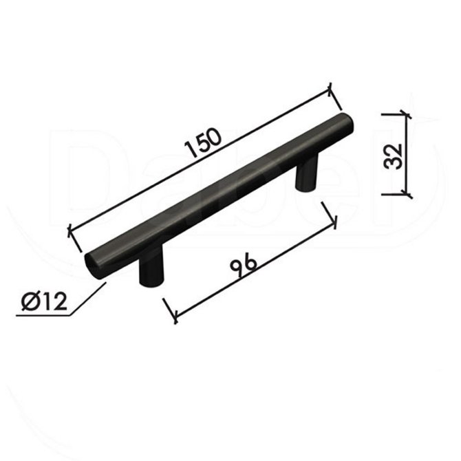 DABEL C90 ručica za nameštaj 150 mm