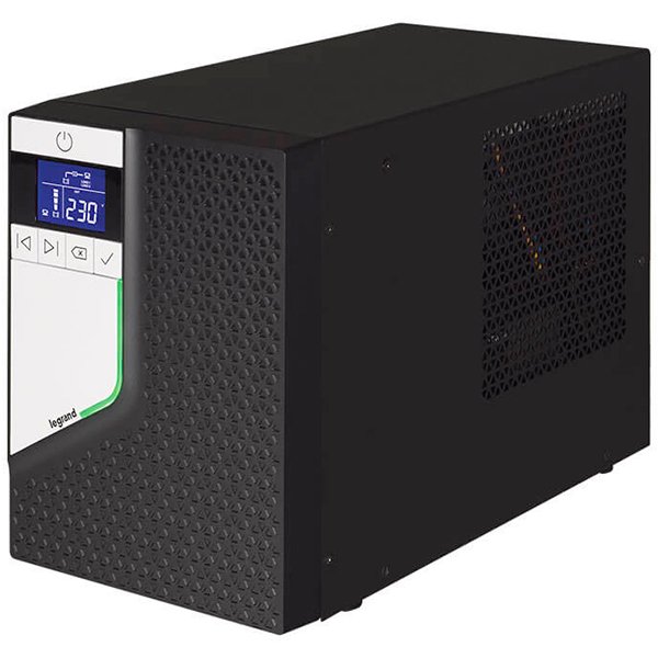 Legrand UPS KEOR SPE, Tower, 1000VA/800W, Line Interactive, Pure Sinewave Output, Cold Start Function, Hot-swappable battery, 8 x 10A IEC, 2 pcs x 9Ah/12V, 14.5kg, USB, RS232, SNMP,LN311061