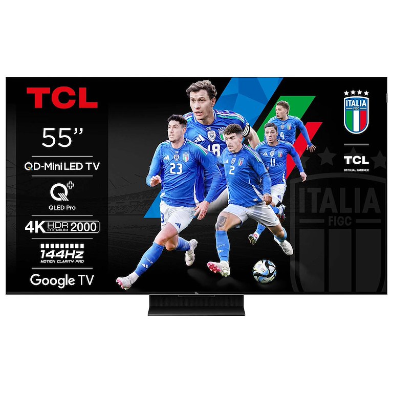 TCL 55C765 Smart TV 55" 4K Ultra HD DVB-T2 QLED Google TV