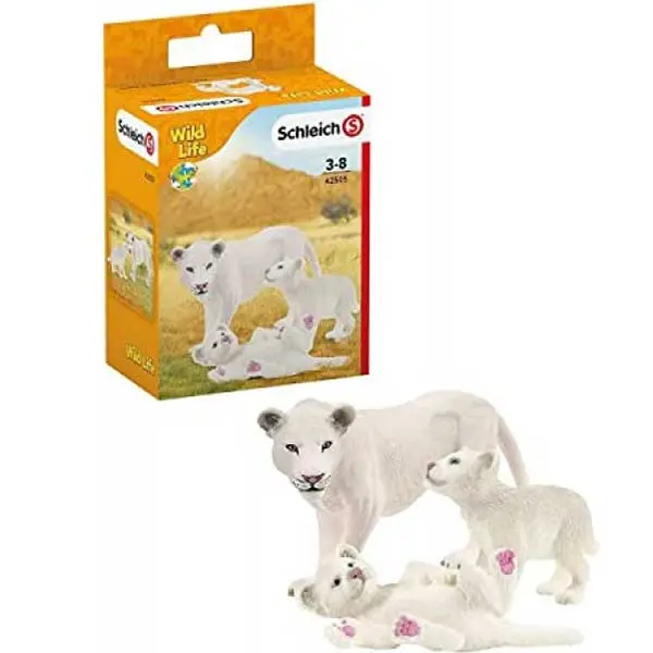 SCHLEICH Figure Porodica belih lavova