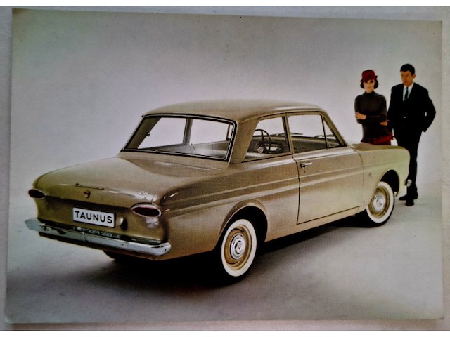 Ford Taunus br 3,stara razglednica