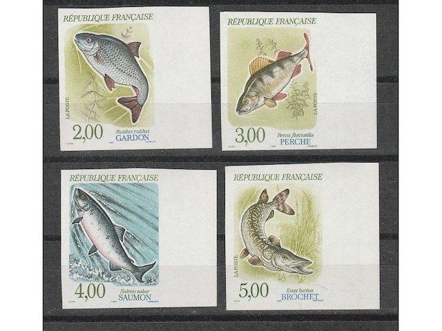 Francuska, France - Fish - 1990 - MNH