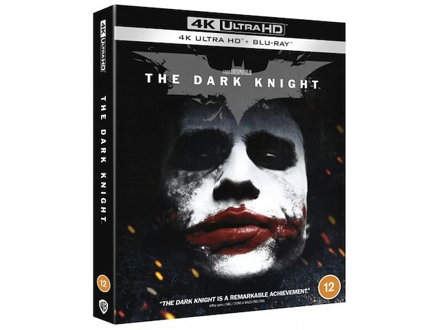 The Dark Knight 4K UHD Blu-ray, 3 x CD, Cro Prevod