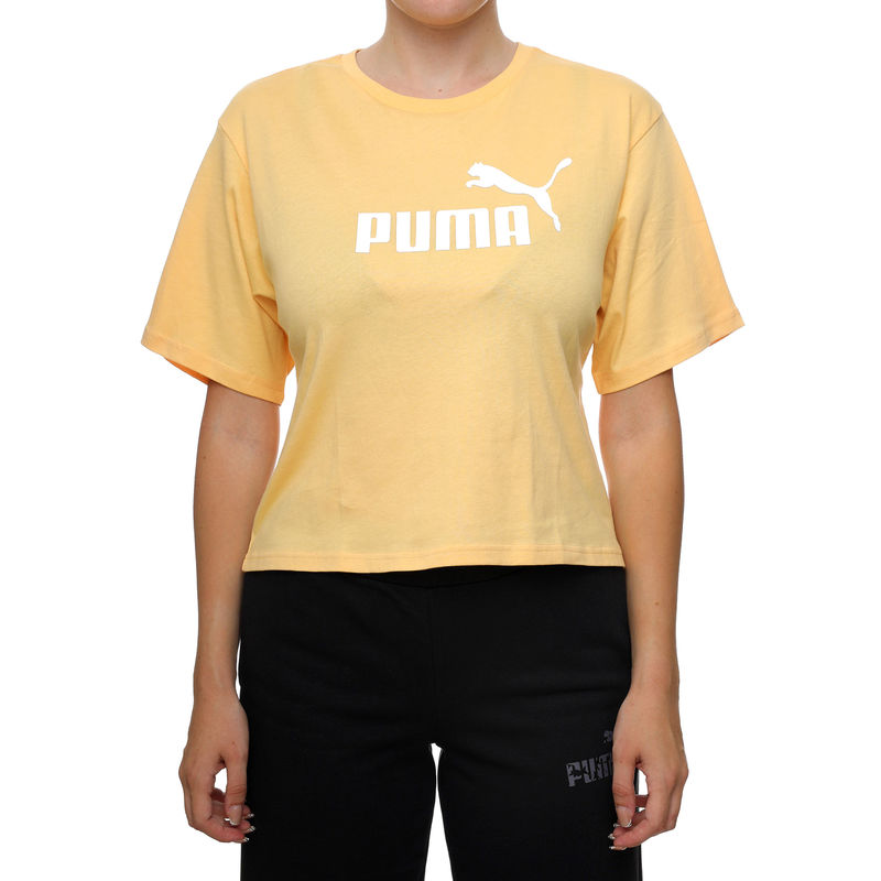 ŽENSKI MAJICA PUMA ESS CROPPED NO. 1 LOGO RELAXED TEE