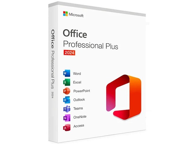 Microsoft Office 2024 Pro Plus - original licenca