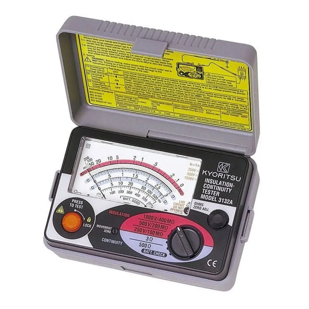 Analogni tester izolacije/kontinuiteta – Kyoritsu 3132A