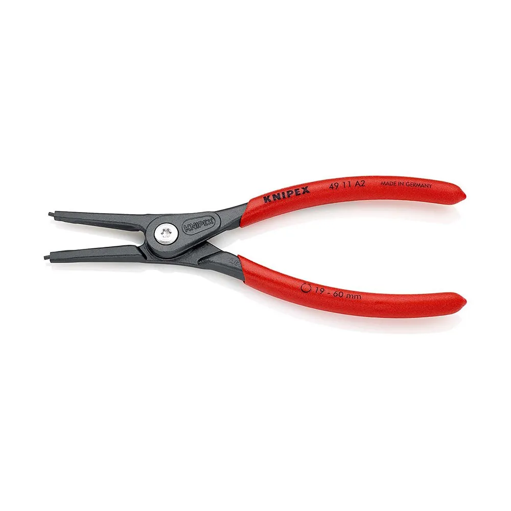 KNIPEX Zeger klešta za spoljašnje sigurnosne prstenove 180mm blister pakovanje – 49 11 A2 SB