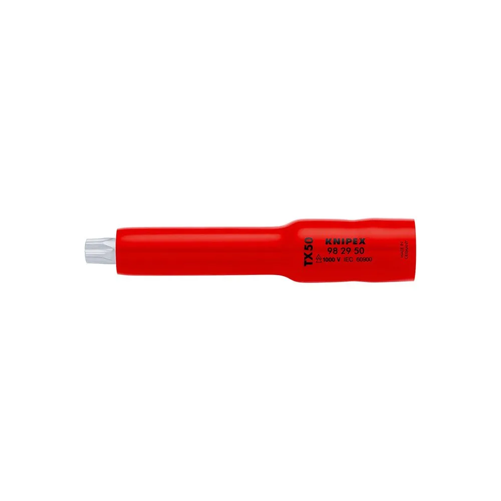 KNIPEX Torx nasadni ključ 3/8″ izolovan 1000V TX50 – 98 29 50