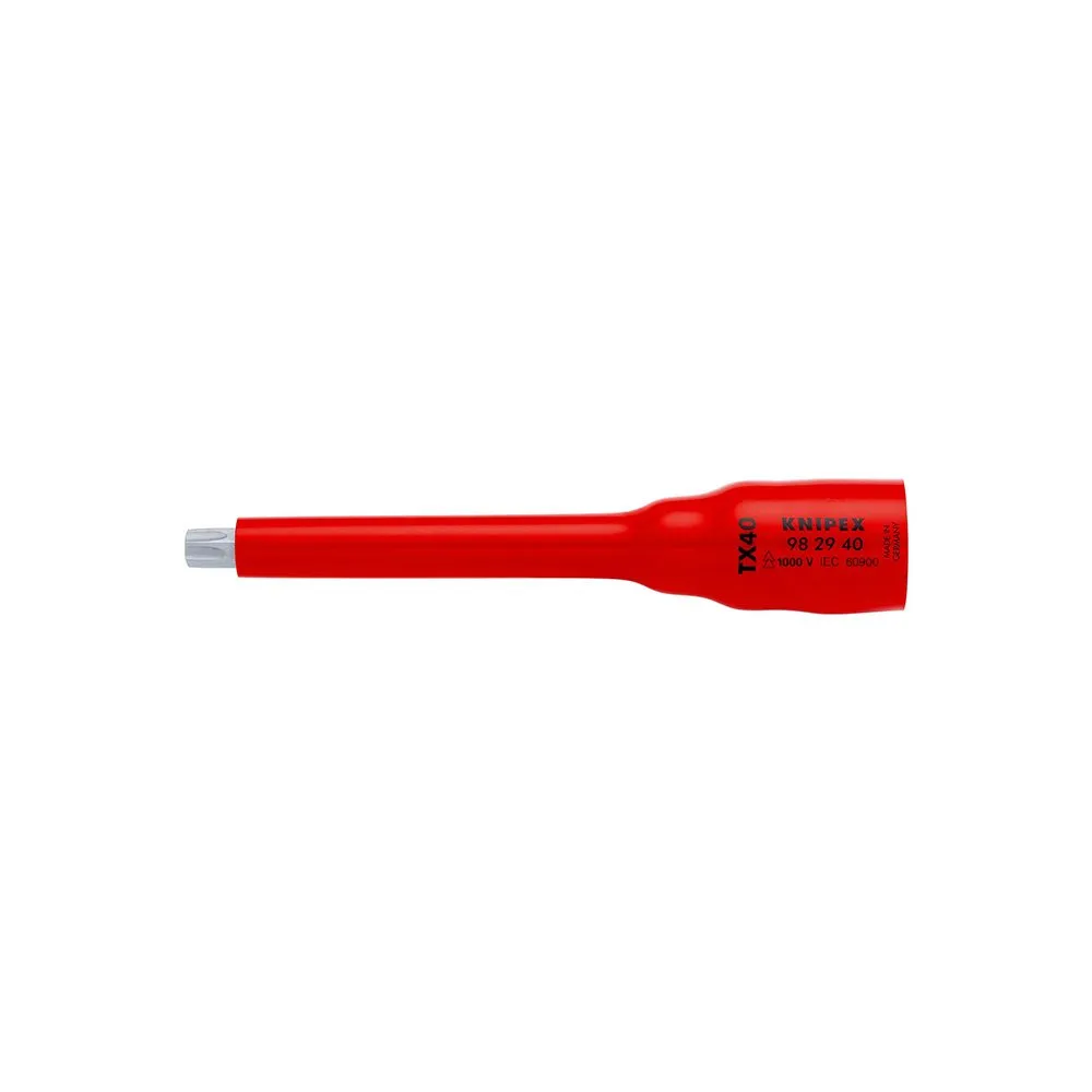 KNIPEX Torx nasadni ključ 3/8″ izolovan 1000V TX40 – 98 29 40