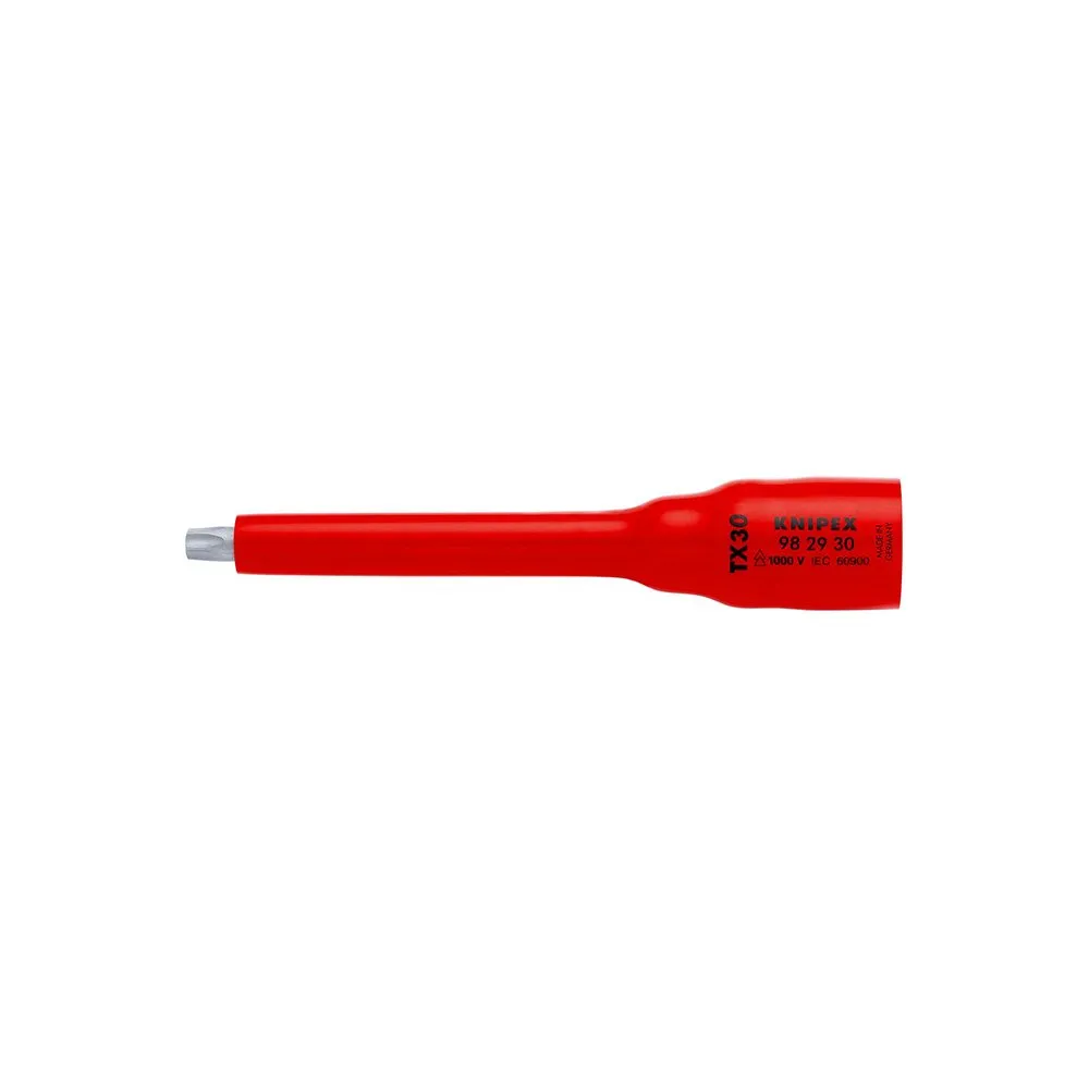 KNIPEX Torx nasadni ključ 3/8″ izolovan 1000V TX30 – 98 29 30