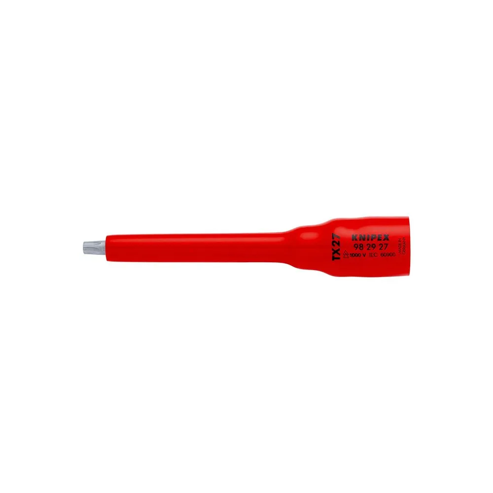 KNIPEX Torx nasadni ključ 3/8″ izolovan 1000V TX27 – 98 29 27