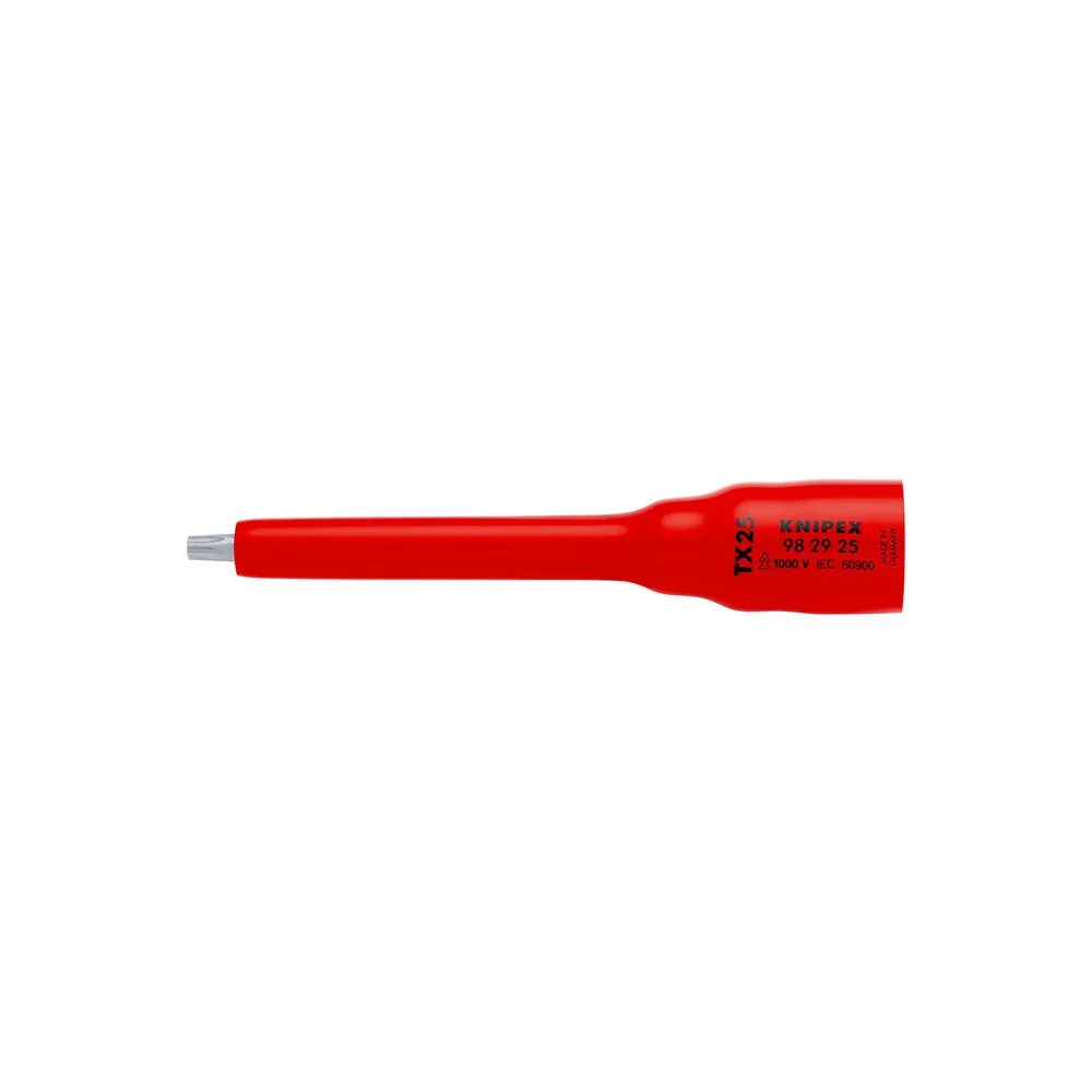 KNIPEX Torx nasadni ključ 3/8″ izolovan 1000V TX25 – 98 29 25