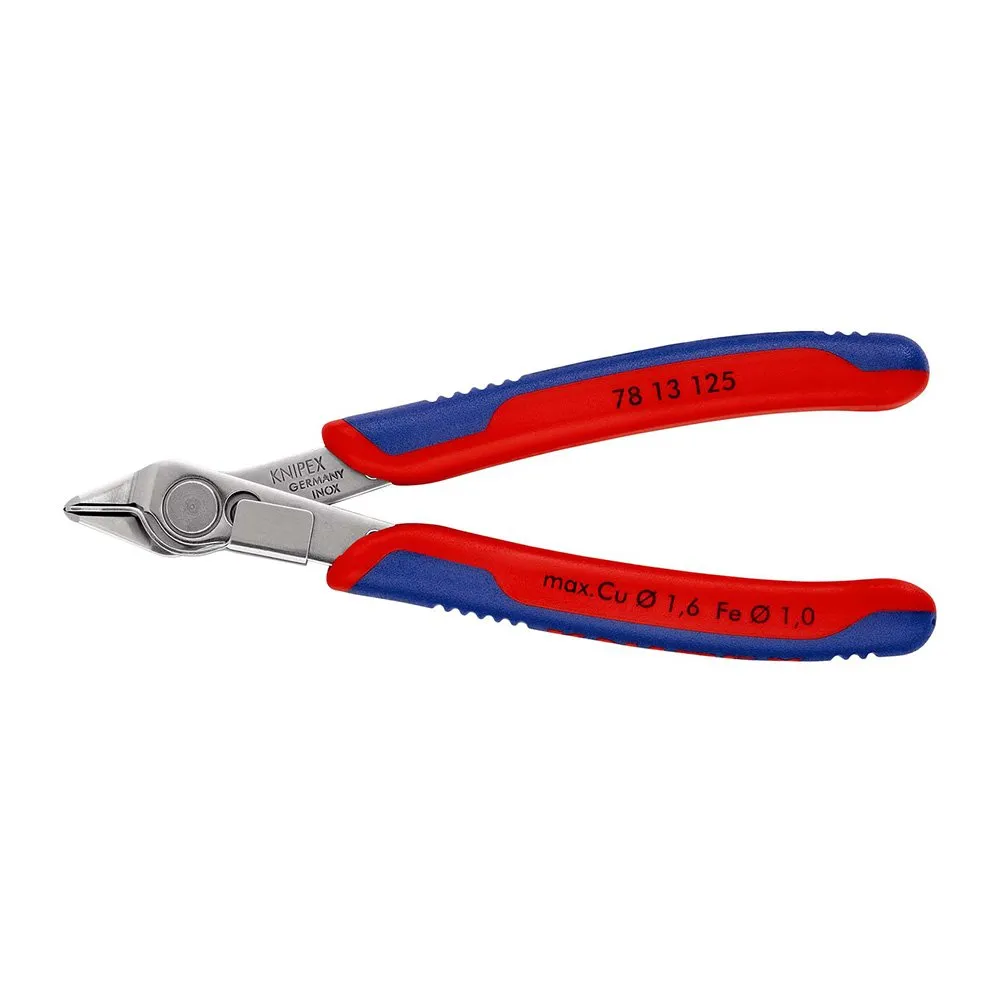 KNIPEX Super Knips® sečice elektroničarske sa stezaljkom 125mm blister pakovanje – 78 13 125 SB