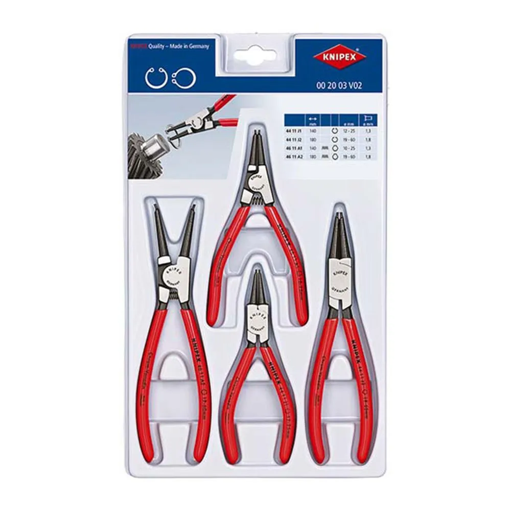 KNIPEX Set klešta za seger osigurače 4/1 – 00 20 03 V02