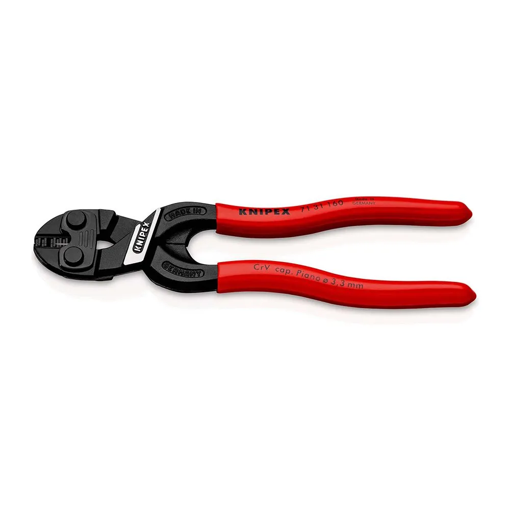 KNIPEX Sečice CoBolt® sa udubljenjem u reznom rubu 160mm blister pakovanje – 71 31 160 SB