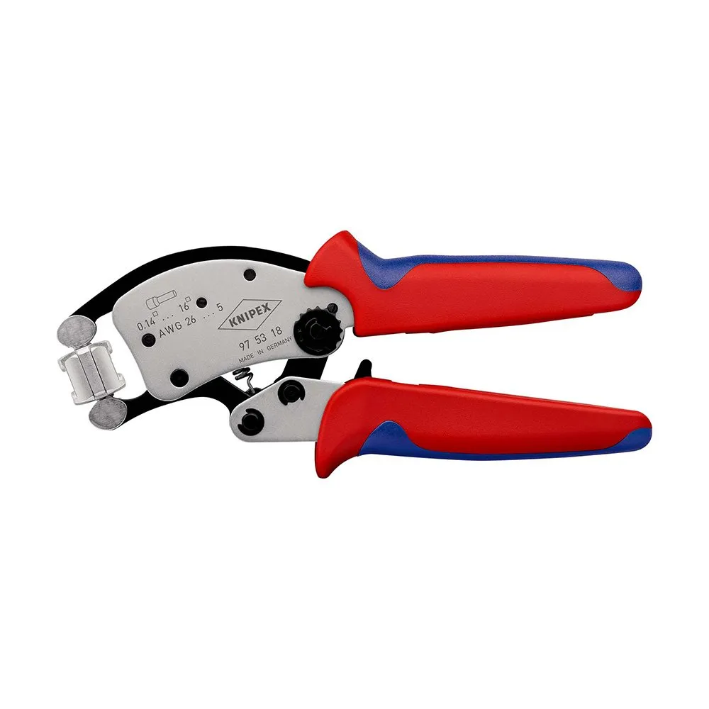 KNIPEX Samopodešavajuća krimp klešta za hilzne 0.14-16mm² blister pakovanje – 97 53 18 SB