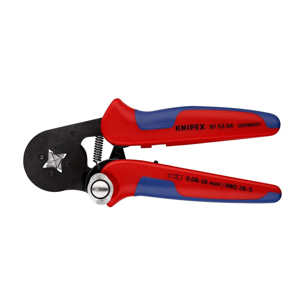 KNIPEX Samopodešavajuća krimp klešta za hilzne 0.08-16mm² blister pakovanje – 97 53 04 SB