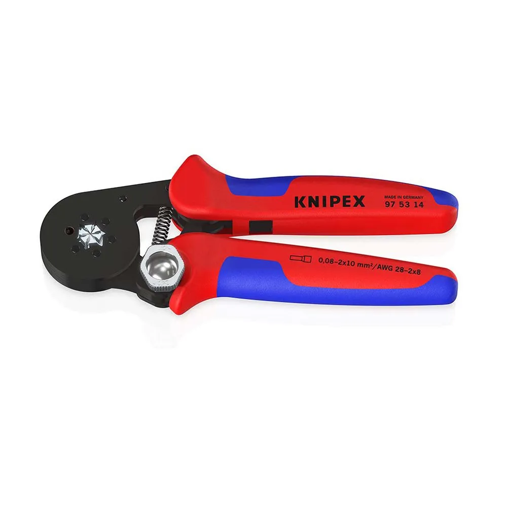 KNIPEX Samopodešavajuća klešta završne čaure 180mm blister pakovanje – 97 53 14 SB