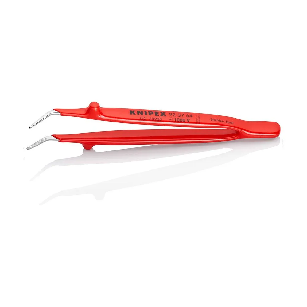 KNIPEX Precizna pinceta – kriva 1000V VDE 150mm izolovana – 92 37 64