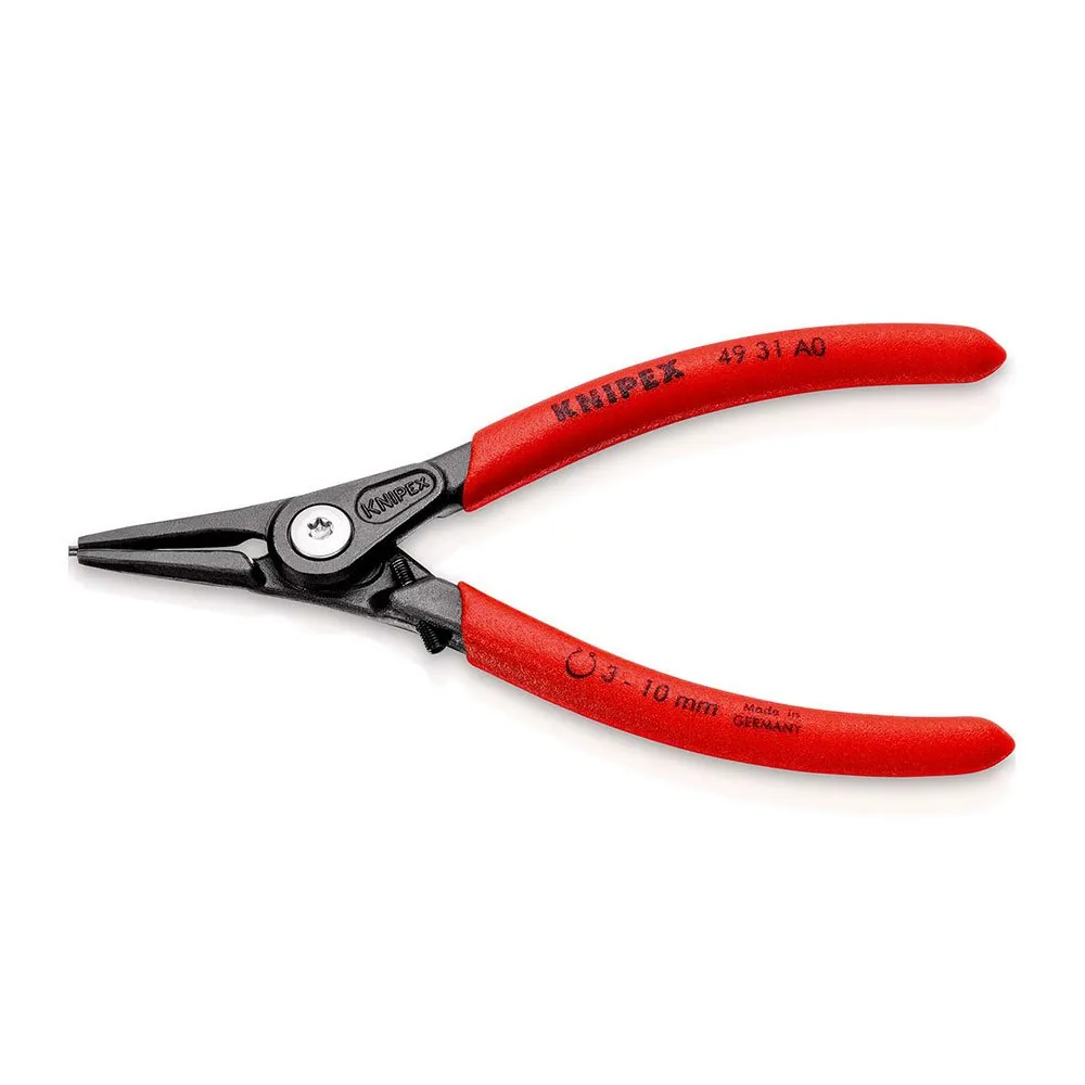 KNIPEX Precizna klešta za spoljašnje sigurnosne prstenove sa graničnikom 140mm – 49 31 A0