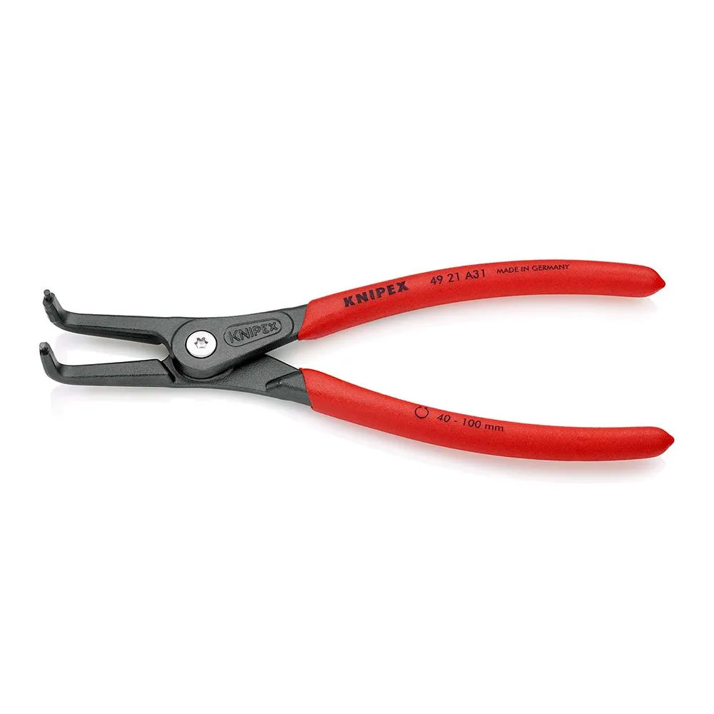 KNIPEX Precizna klešta za spoljašnje sigurnosne prstenove 210mm blister pakovanje – 49 21 A31 SB