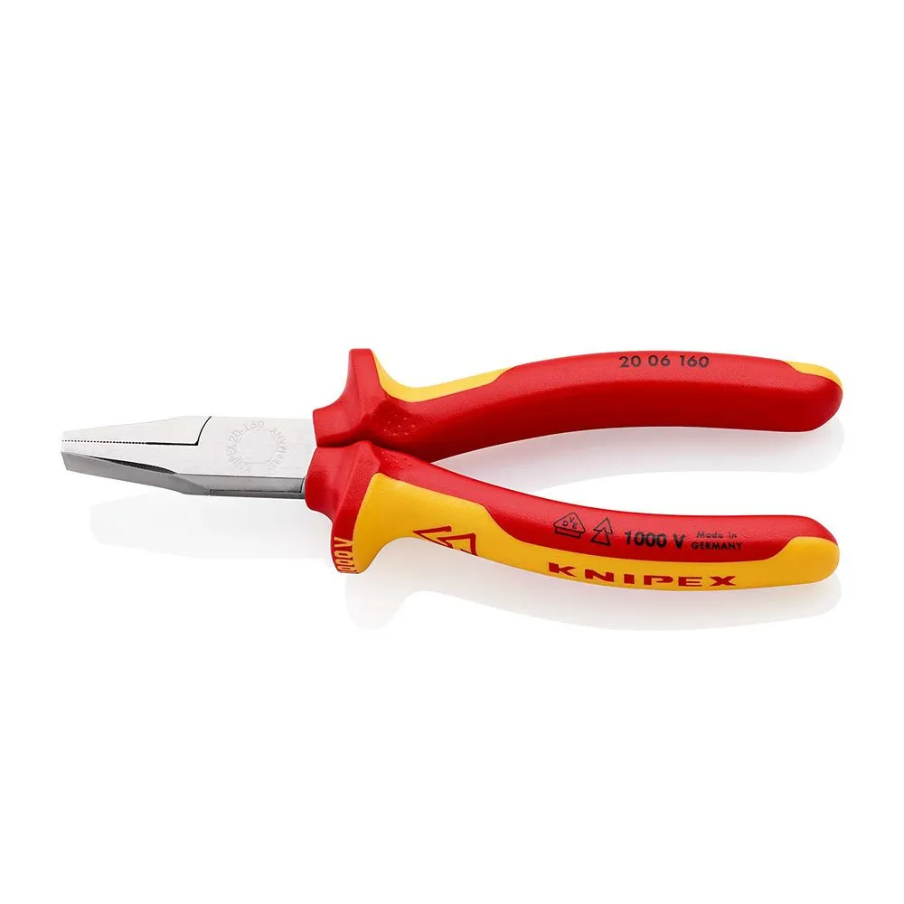 KNIPEX Pljosnata klešta za hvatanje 1000V VDE 160mm – 20 06 160