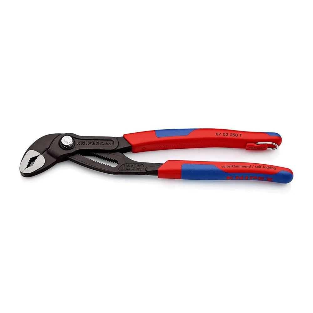 KNIPEX Papagaj – cevna klešta Cobra® 250mm mogućnost kačenja – 87 02 250 T