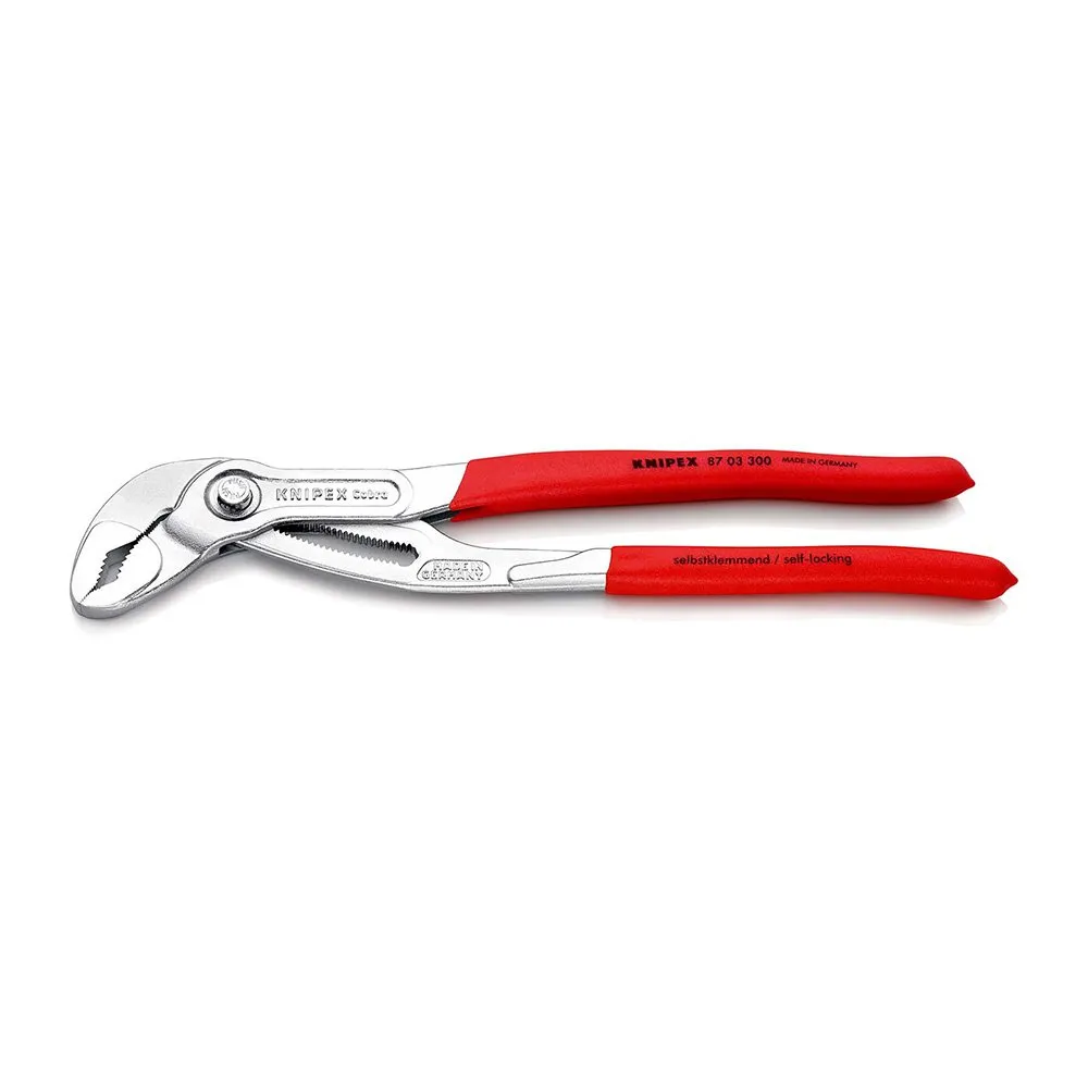 KNIPEX Papagaj – cevna klešta Cobra® 2 3/4″ 300mm blister pakovanje – 87 03 300