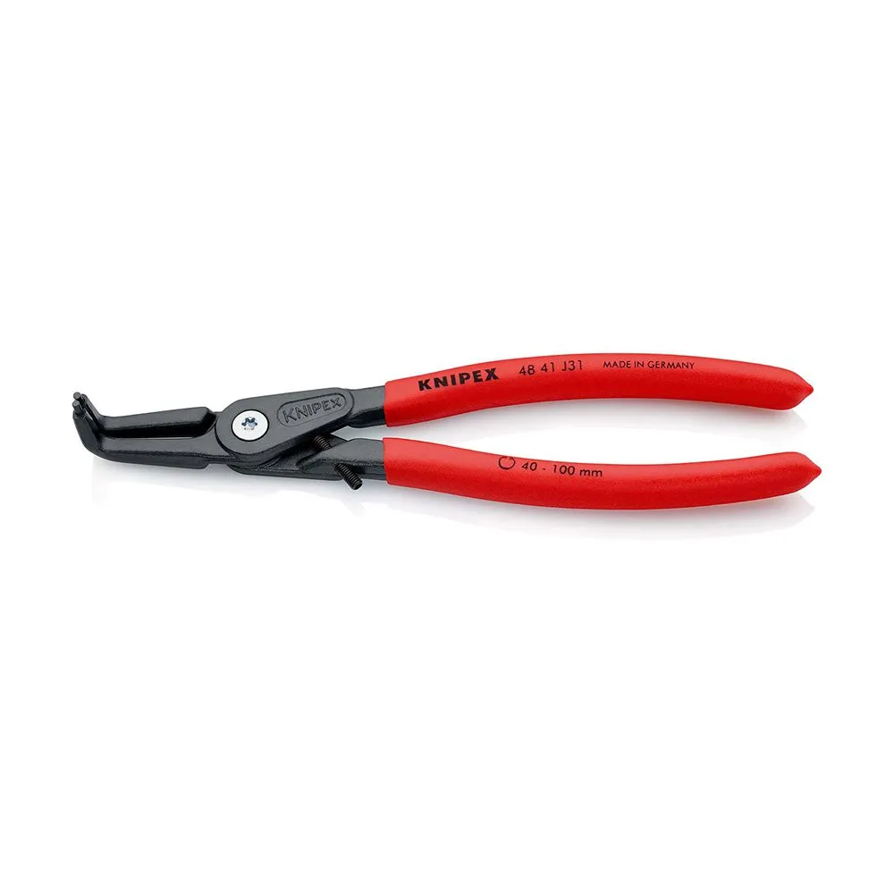 KNIPEX Kriva zeger klešta za unutrašnje sigurnosne prstenove sa graničnikom 210mm – pod 90° – 48 41 J31