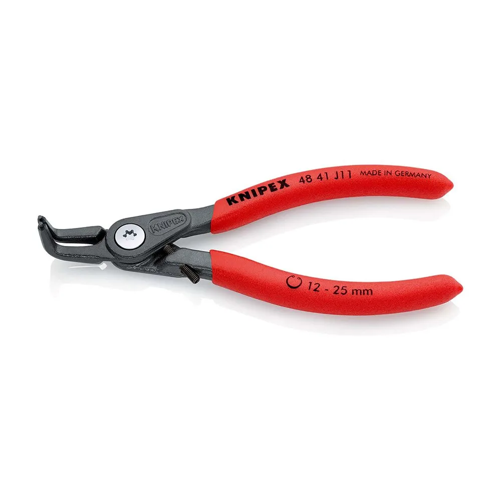 KNIPEX Kriva zeger klešta za unutrašnje sigurnosne prstenove sa graničnikom 130mm – pod 90° – 48 41 J11