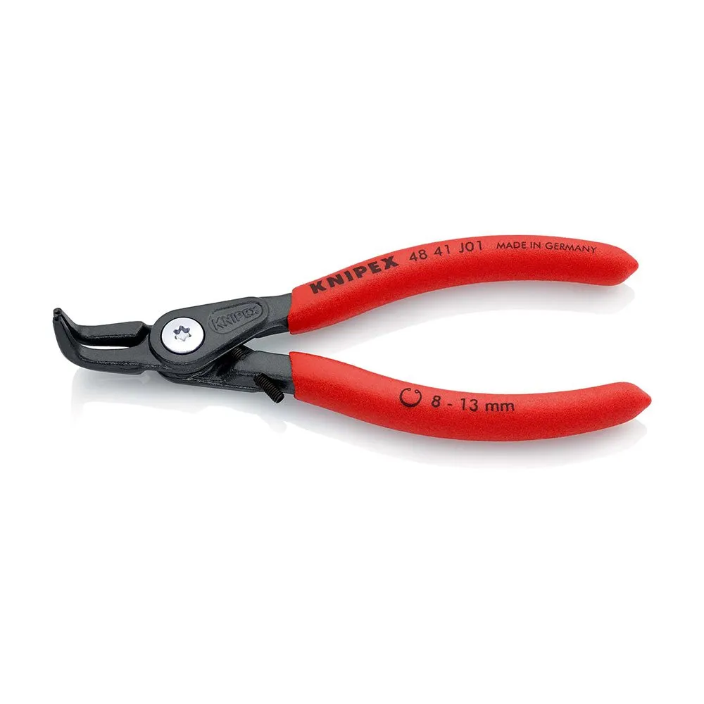 KNIPEX Kriva zeger klešta za unutrašnje sigurnosne prstenove sa graničnikom 130mm – pod 90° – 48 41 J01