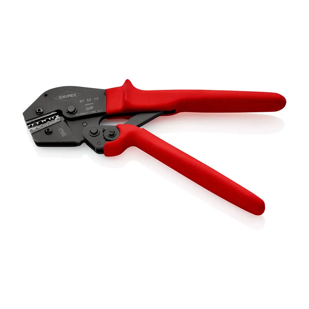 KNIPEX Krimp klešta za neizolovane stopice i konektore 0.5-10mm² blister pakovanje – 97 52 13 SB