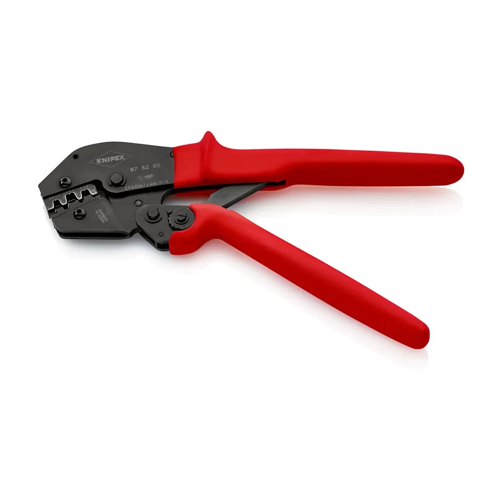 KNIPEX Krimp klešta za neizolovane otvorene konektore 0.5-6mm² blister pakovanje – 97 52 05 SB