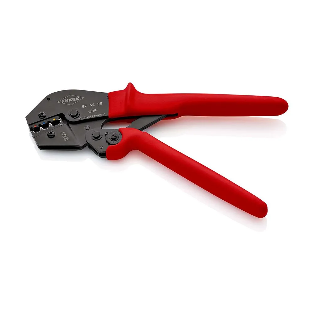 KNIPEX Krimp klešta za izolovane stopice i konektore 250mm blister pakovanje – 97 52 06 SB