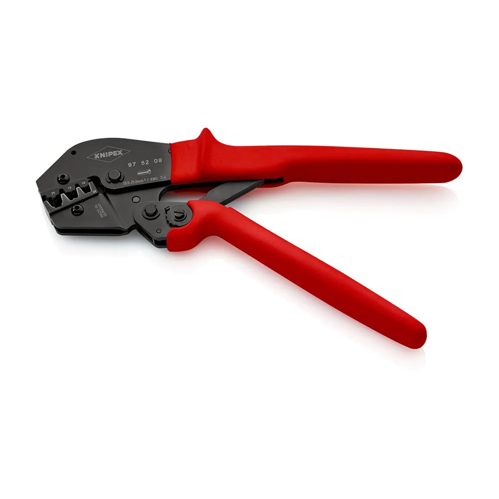 KNIPEX Krimp klešta za izolovane i neizolovane hilzne 10-25mm² blister pakovanje – 97 52 09 SB