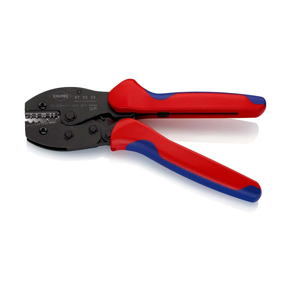 KNIPEX Krimp klešta PreciForce® za neizolovane konektore 0.5-10mm² blister pakovanje – 97 52 33 SB