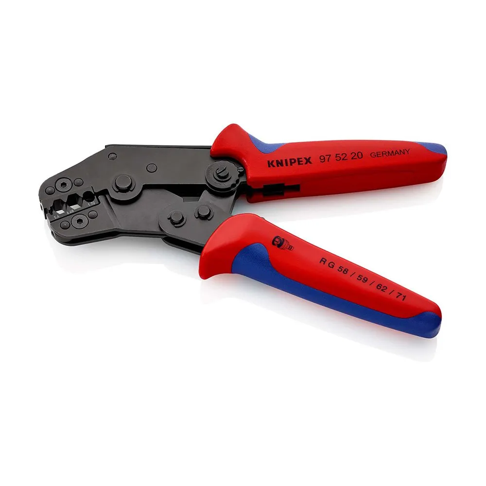 KNIPEX Kratka krimp klešta za COAX, BNC i TNC konektore – 97 52 20