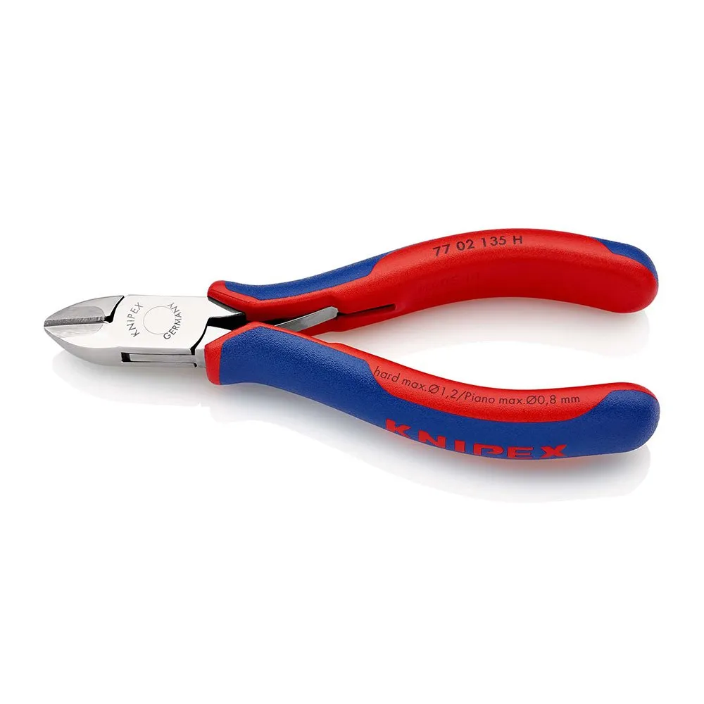 KNIPEX Kose sečice za elektroniku s umetnutom oštricom od tvrdog metala 135mm – 77 02 135 H