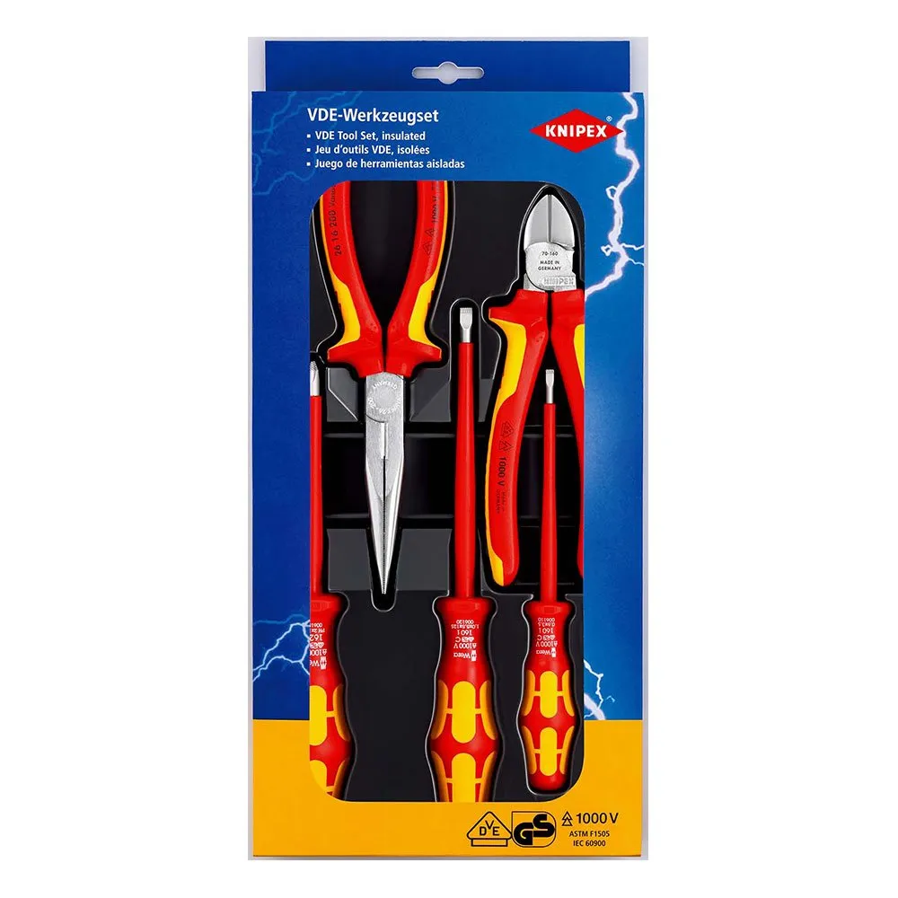 KNIPEX Komplet izolovanog VDE alata 5/1 – 00 20 13