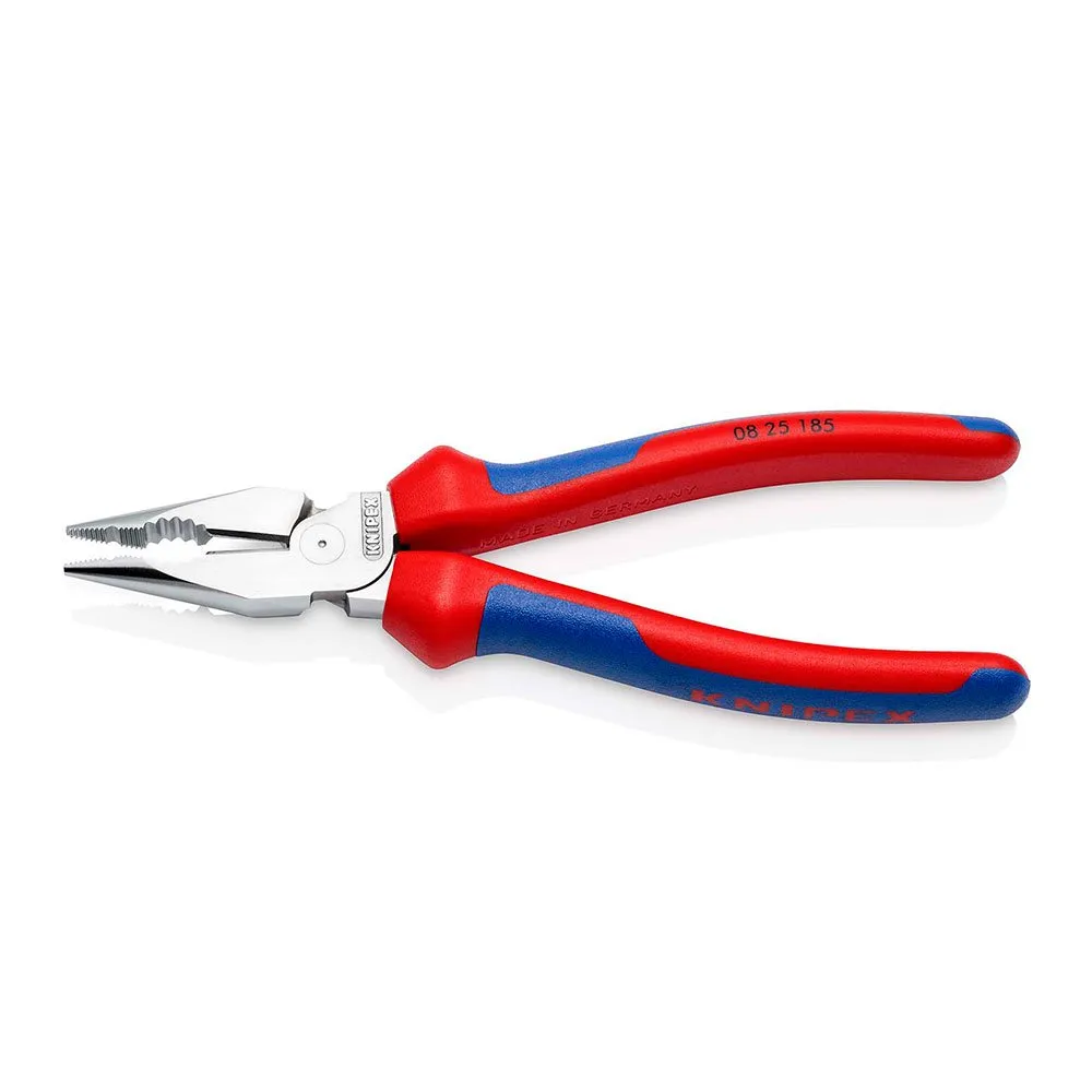 KNIPEX Kombinovana špic klešta 185mm hromirana blister pakovanje – 08 25 185 SB