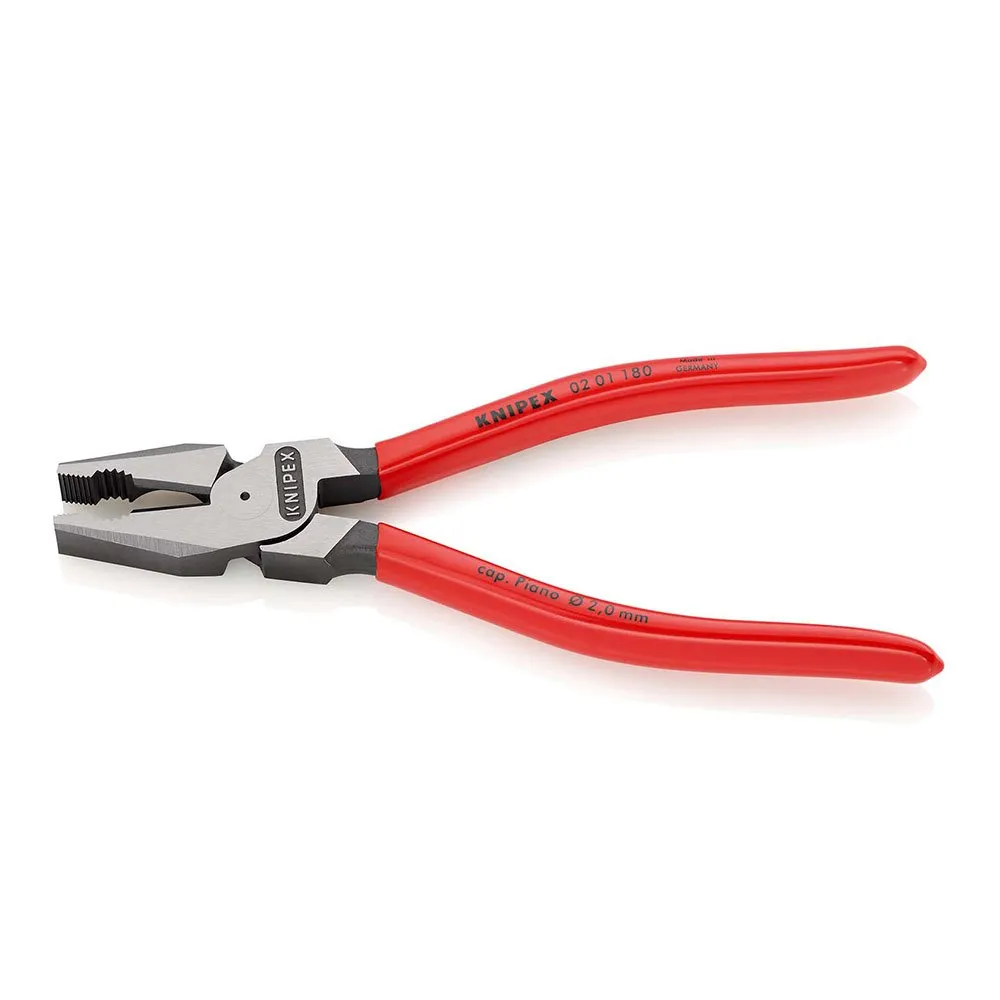 KNIPEX Kombinovana klešta ojačana 180mm – 02 01 180