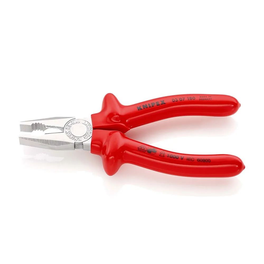 KNIPEX Kombinovana klešta izolovana 180mm – 03 07 180