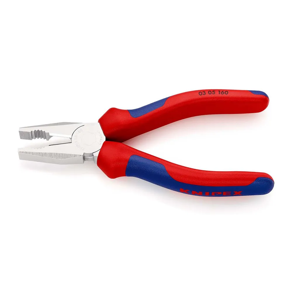 KNIPEX Kombinovana klešta hromirana 160mm blister pakovanje – 03 05 160 SB