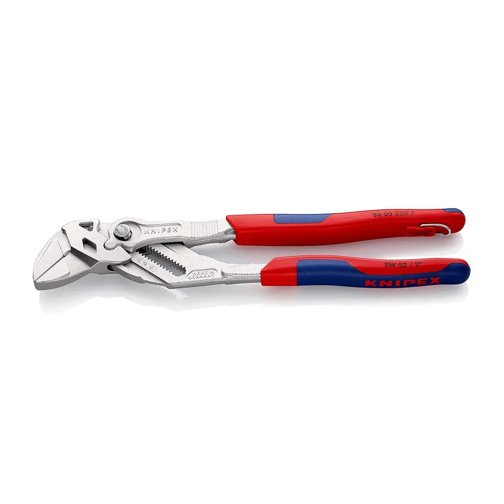 KNIPEX Ključ klešta hromirana 250mm mogućnost kačenja – 86 05 250 T